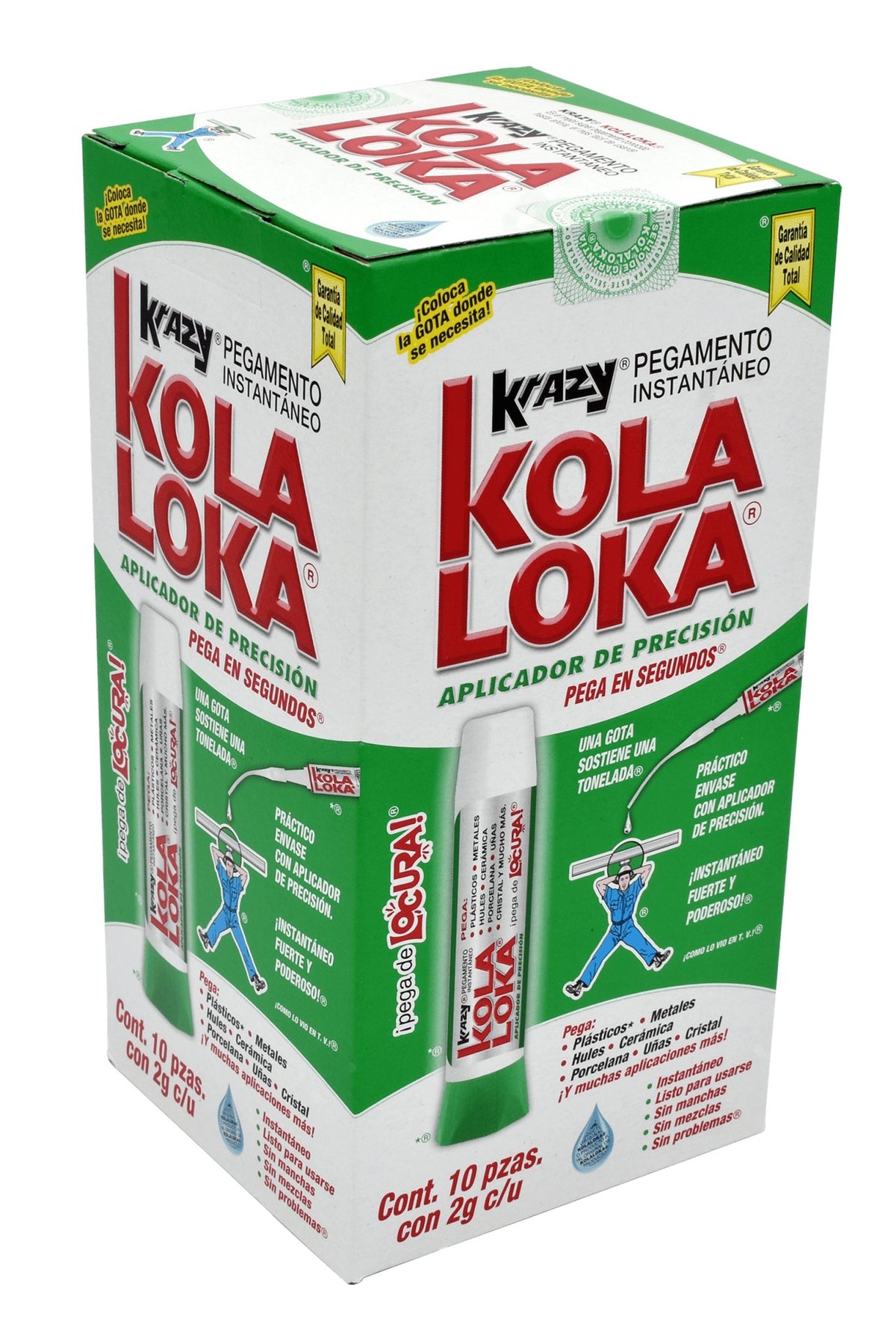 KolaLoka® Aplicador de Precisión 2g, Pegamento instantáneo de ...